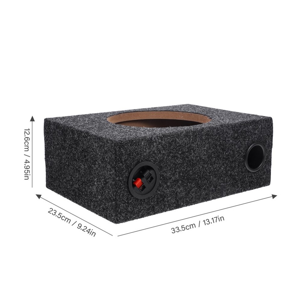 Car Audio Modification DIY 8 Inch Speaker Box Subwoofer Sealed ...