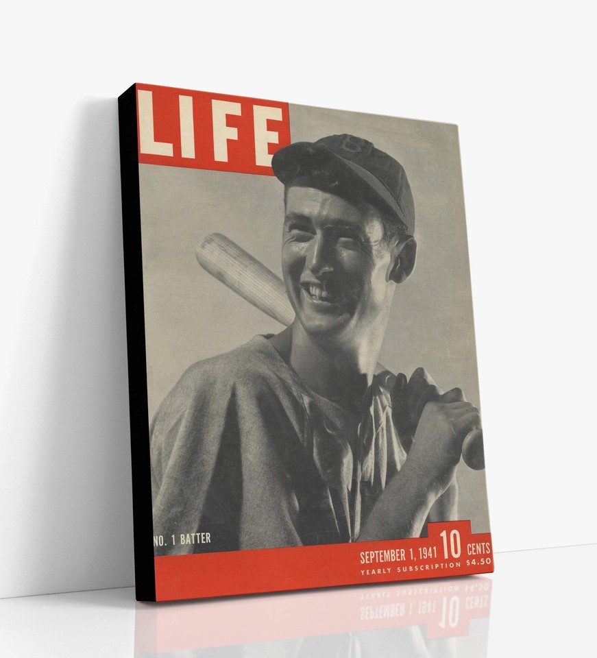 Ted Williams Autograph Print - Life Cover 1941 - No.1 Batter Smile | eBay
