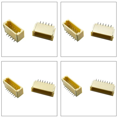 JTSINERU JST-SH 1.0 SMT Header 1mm JST Connector Kit, JST-SH 2/3/4/5/6 ...