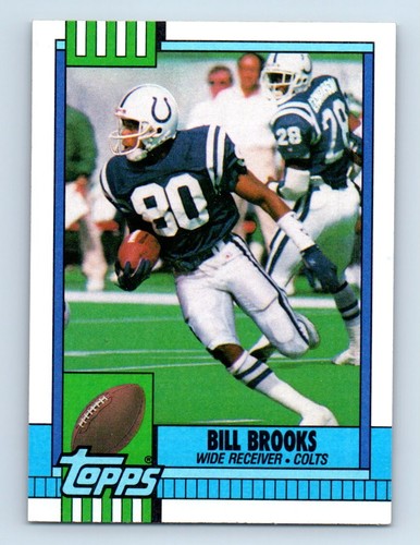 1990 Topps Bill Brooks Indianapolis Colts #309 | eBay