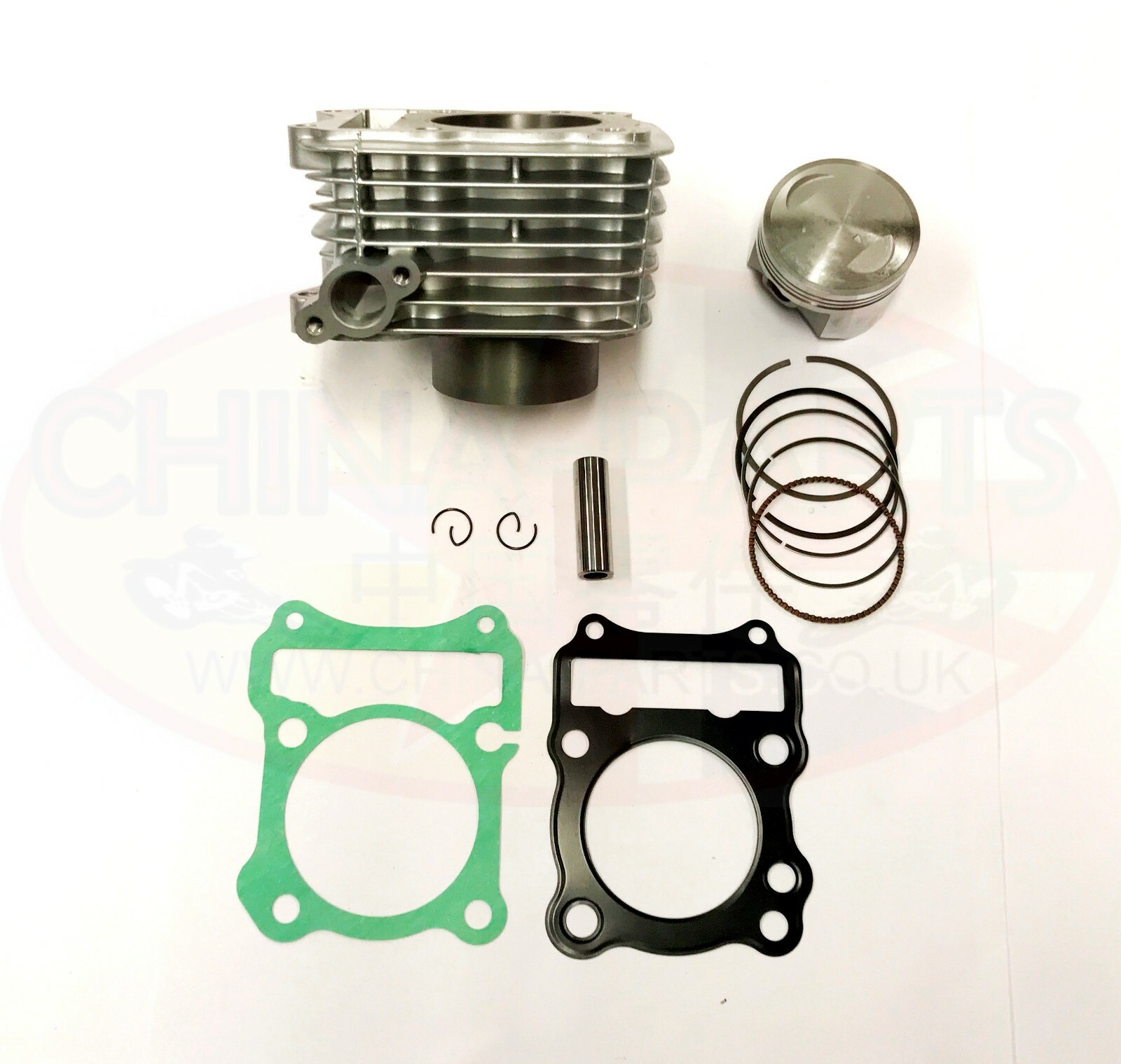 Big bore 150 Cylinder Kit 150cc K157FMI for Sinnis Scrambler 125 QM125 ...