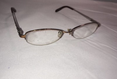 Mens Designer SEMI RIMLESS Eyeglasses Frames 49[] 17 140 | eBay