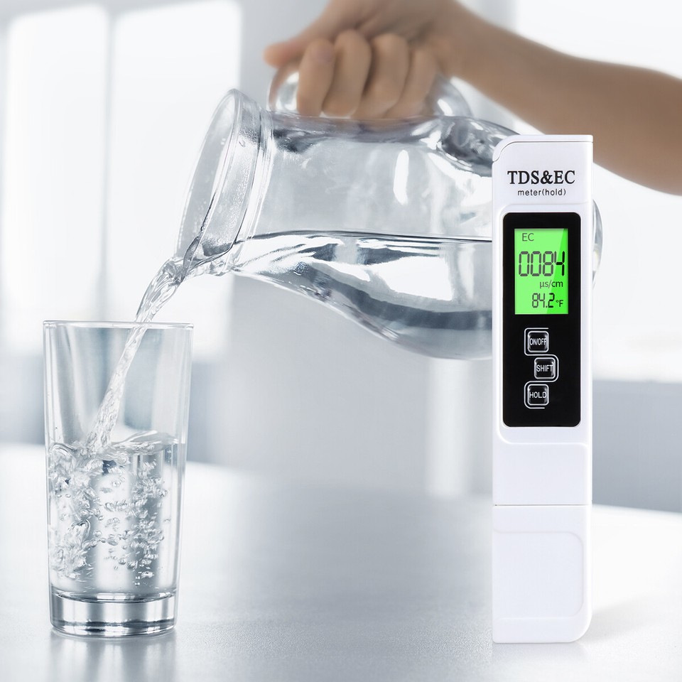 Digital Water Quality Tester TDS EC Meter Range 0-9990 Multifunctional ...