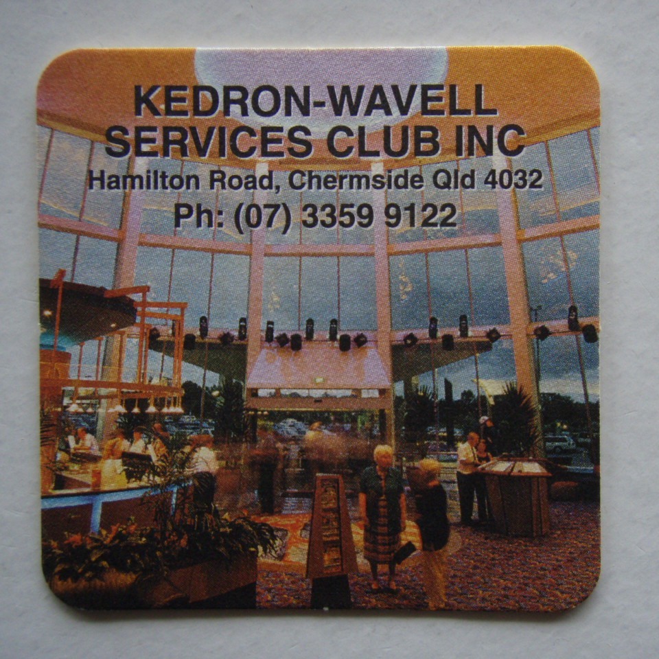 KEDRON WAVELL SERVICES CLUB INC HAMILTON RD CHERMSIDE 0733599122 ...
