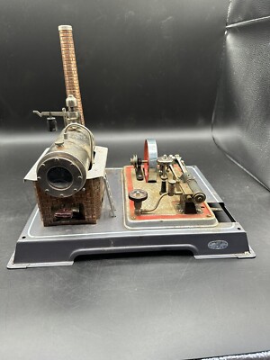 Wilesco Steam Engine Toy, With Whistle & Chimney - Works | eBay