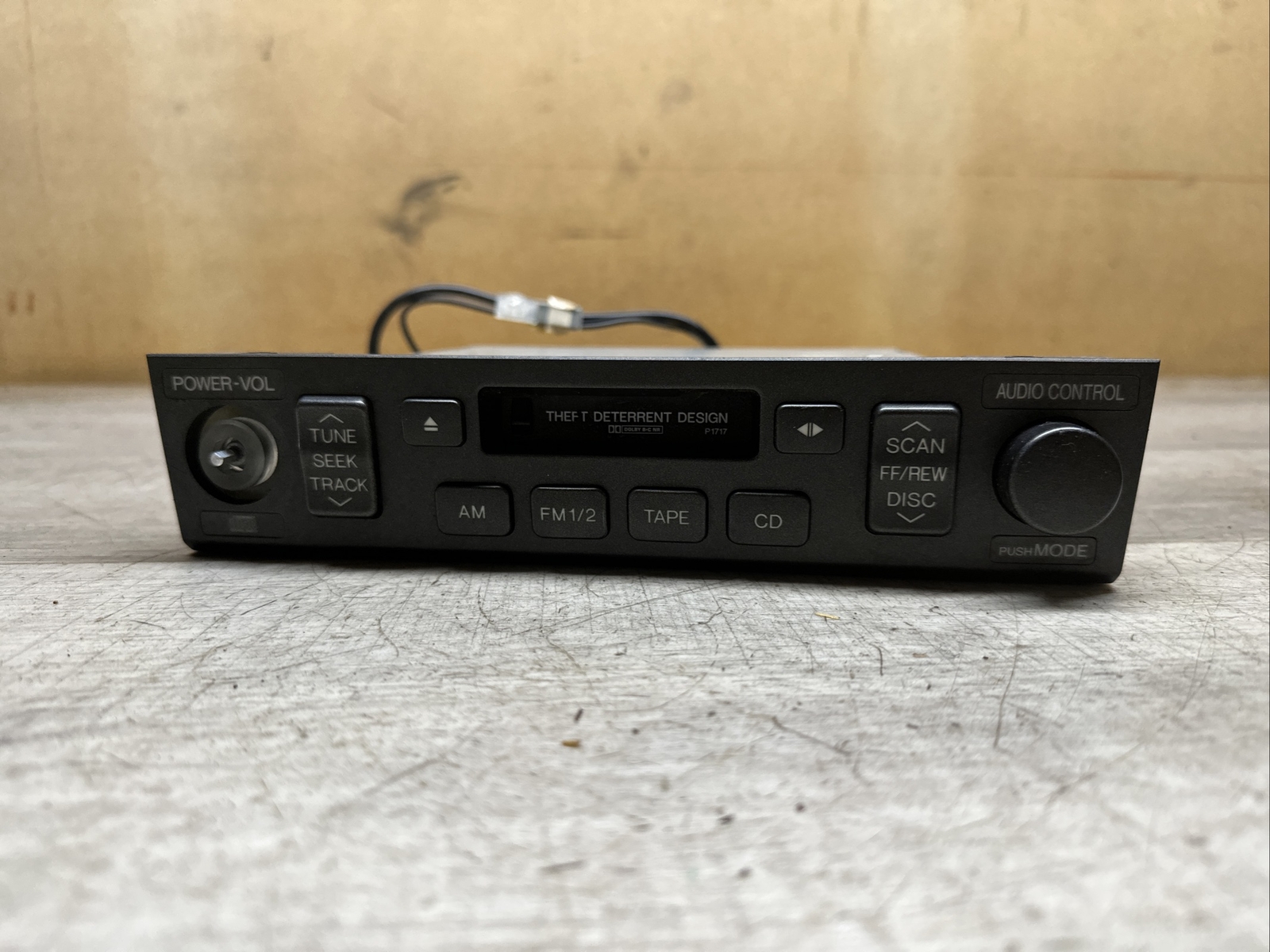 8612050541 I 1998 - 00 Lexus ls400 AM FM Radio Tape CD Disc Player ...