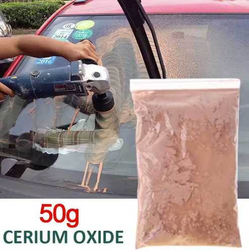 50g Cerium Oxide Glass Polishing Powder Kit for Auto Car Window Scratch ...