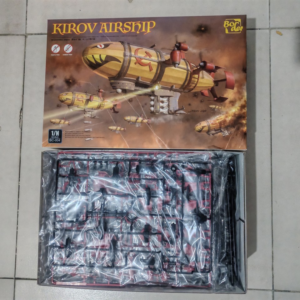 Border BC-004 Kirov Airship Assembly Model Kit | eBay