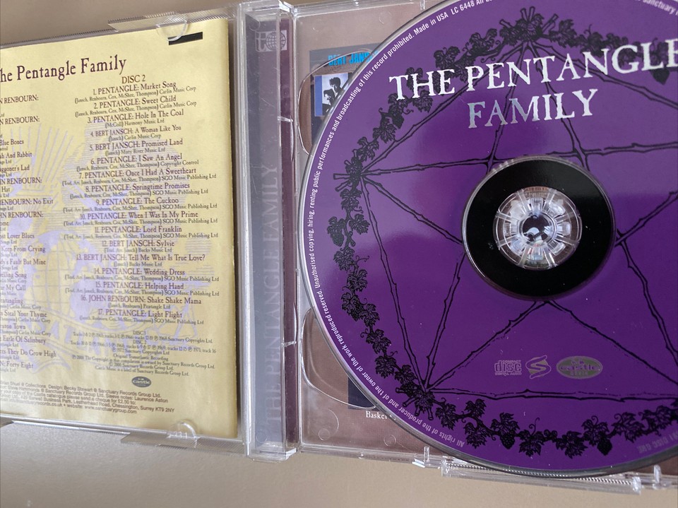 The Pentangle Family - Various Artists- 2 CD Album | eBay UK
