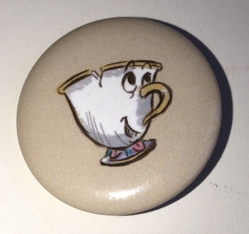 Button with Teacup from "Beauty and the Beast" | eBay