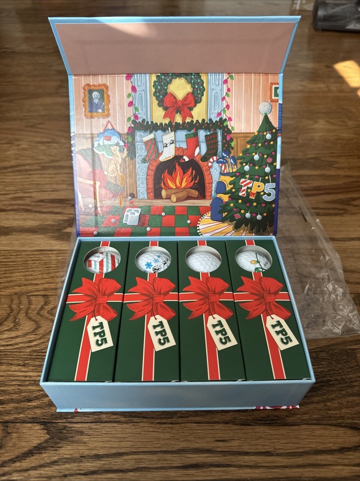 2024 TaylorMade TP5 Christmas Edition Stripe Golf Balls 1 Dozen NEW | eBay