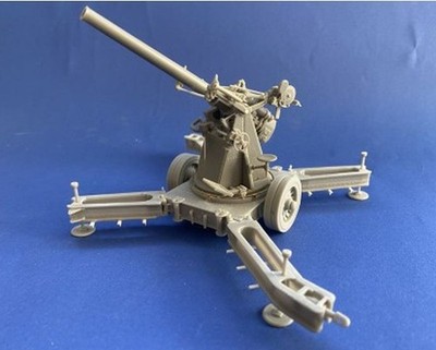 1/35 RESICAST British 3" inch AA cannon on wheeled base | eBay