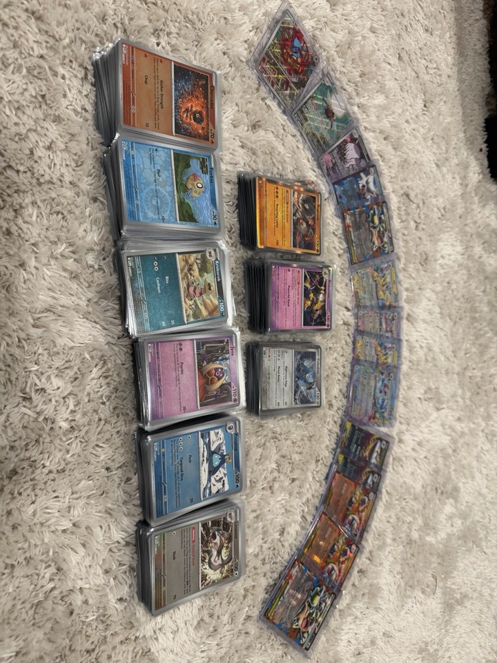 Huge Pokemon Card Lot 600+ All Holos/Reverse Holos/EXs And More🔥📈 No ...