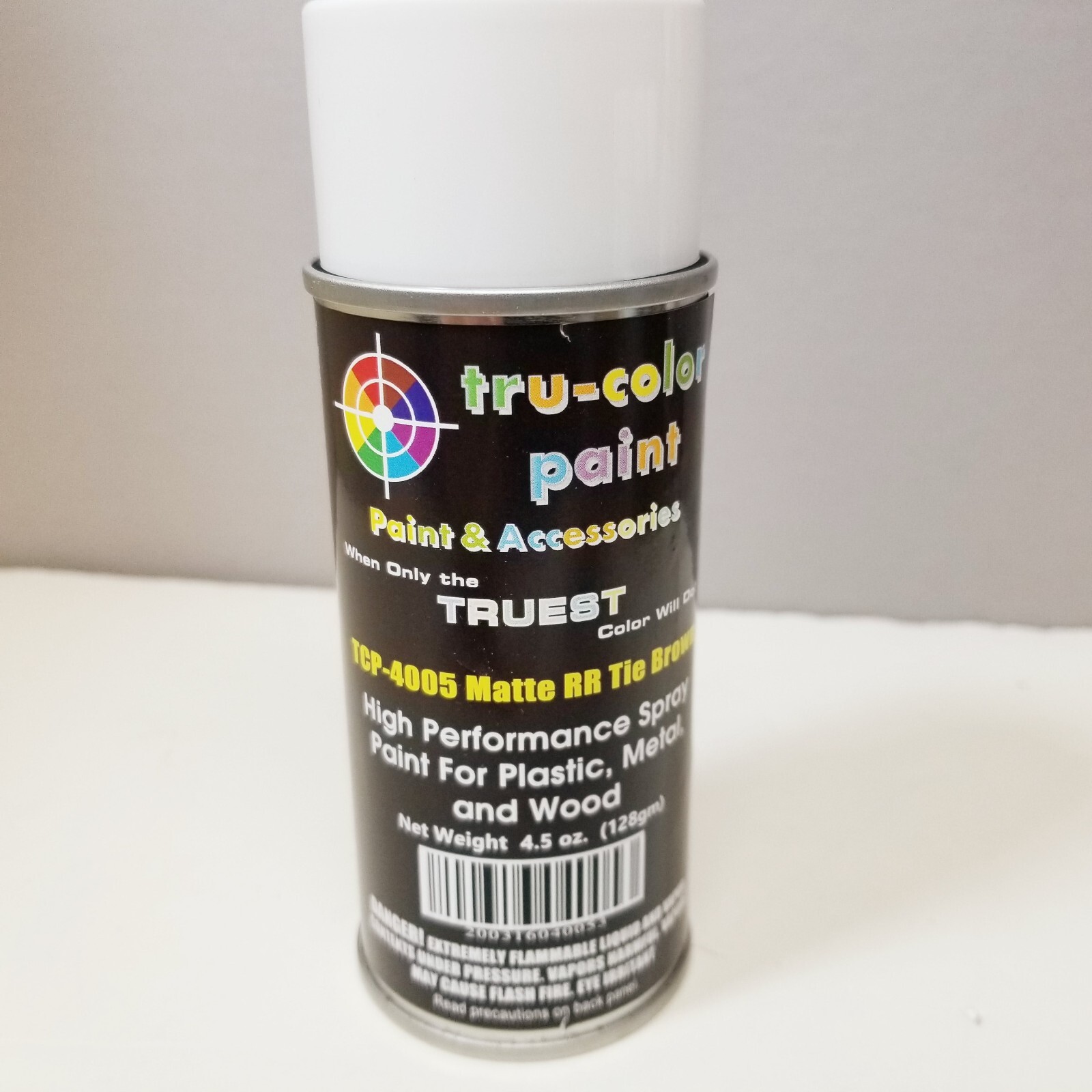 Tru-Color Matte Railroad Tie Brown Aerosol Spray Paint 4.5oz 135ml Can ...
