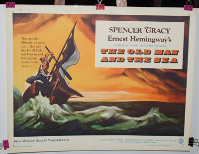 TIME LIMIT ORG THE OLD MAN & THE SEA 1/2sh 1958 Spencer Tracy, Ernest ...