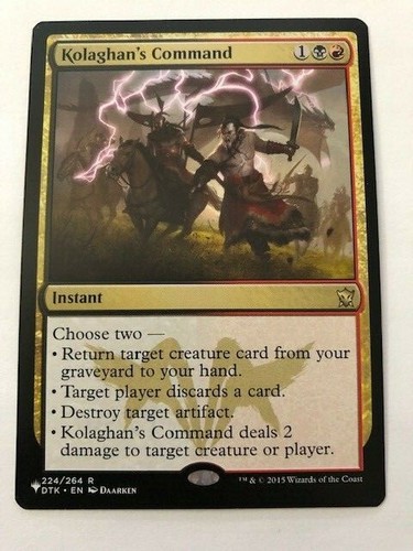 Kolaghan's Command MTG Mystery Booster Pack Fresh | eBay