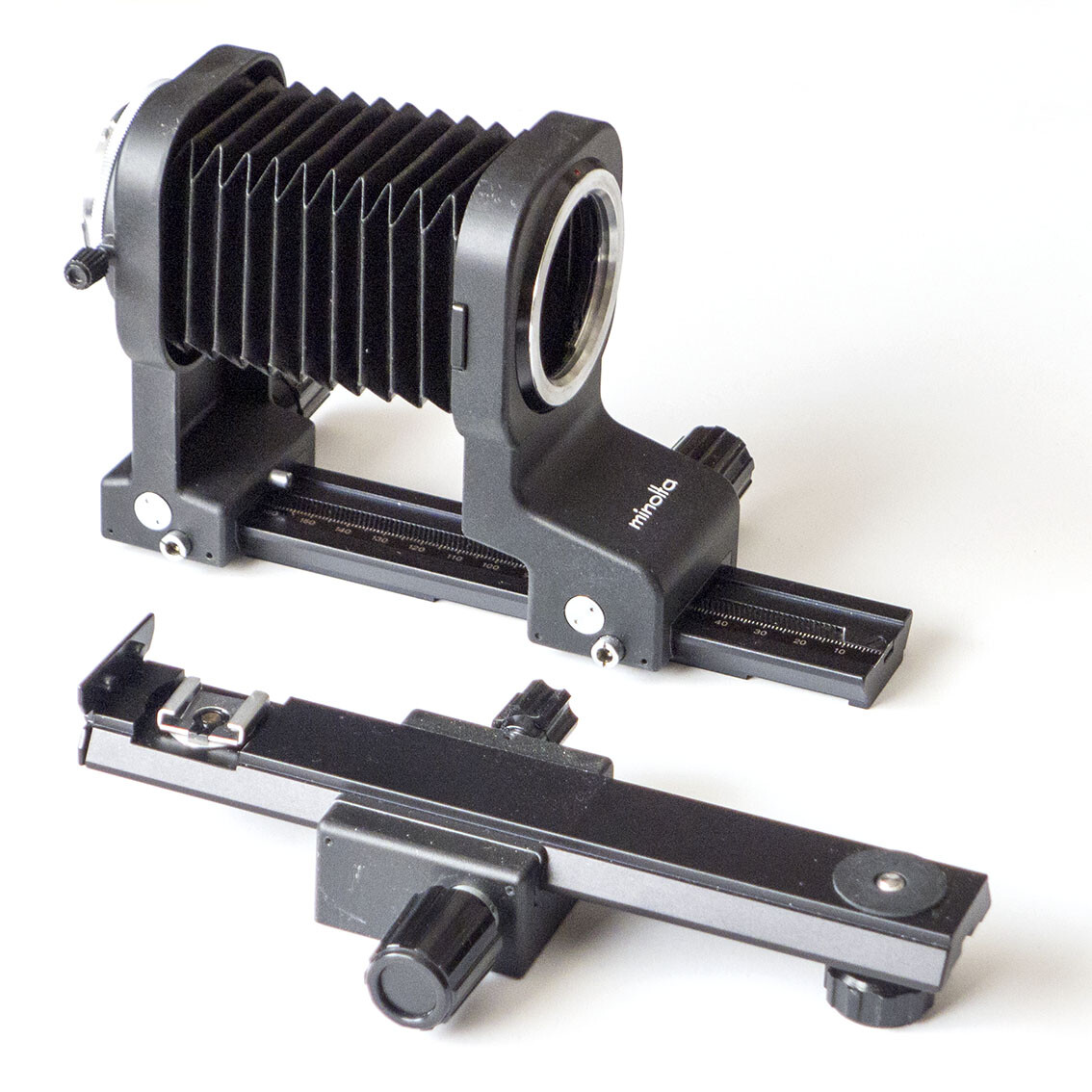 Minolta Bellows IV Focusing Rail AB-III Balgengerät für Minolta MC / MD ...