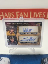 2024 Upper Deck Tim Hortons Duos Hockey Checklist