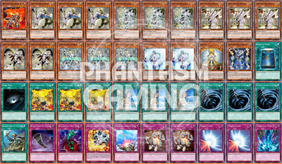 Constellar Deck Fire Formation Tenki Thunder King Rai-Oh Pollux Yugioh ...