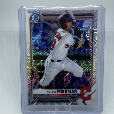 2021 Bowman Chrome MOJO REFRACTOR #BCP-182 Tyler Freeman Indians | eBay