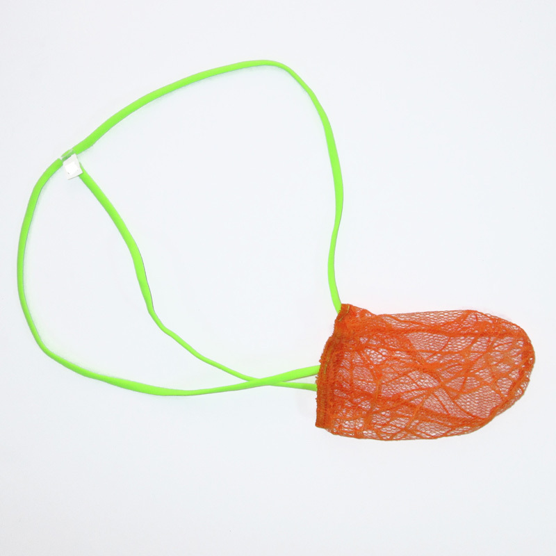 K1429 K142 SEXY MEN STRING POSING POUCH Thong C-thru Spider Net pouch ...