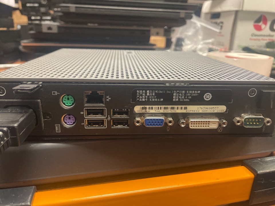 Dell Optiplex FX160 Mini Desktop PC Atom 230 1.6GHz 2GB RAM 150GB HDD ...