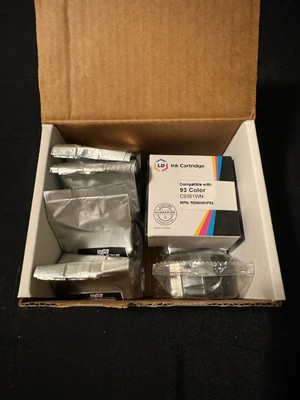 **UNUSED** Genuine OPEN BOX 92/93 Ink (for HP Deskjet) 92 Black + 93 ...