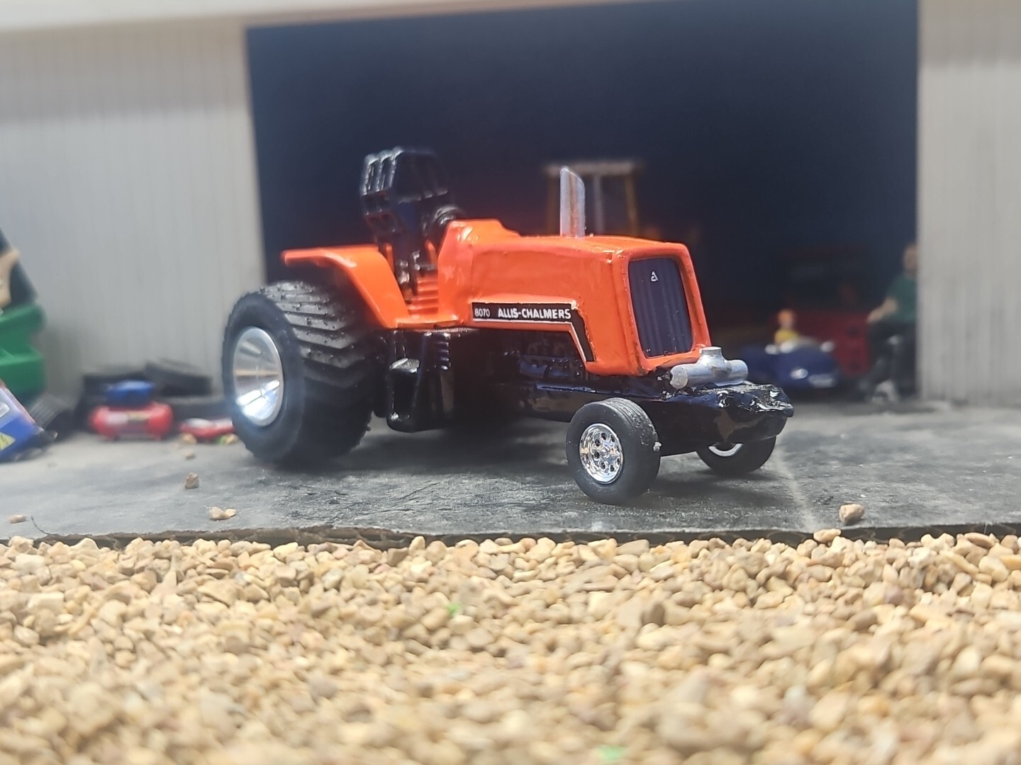 Allis-Chalmers 1:64 CUSTOM built TRACTOR pulling PULLER HOTROD pulling ...