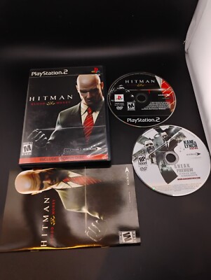 Hitman Blood Money With Bonus Disc Sony Playstation 2 PS2 Complete ...