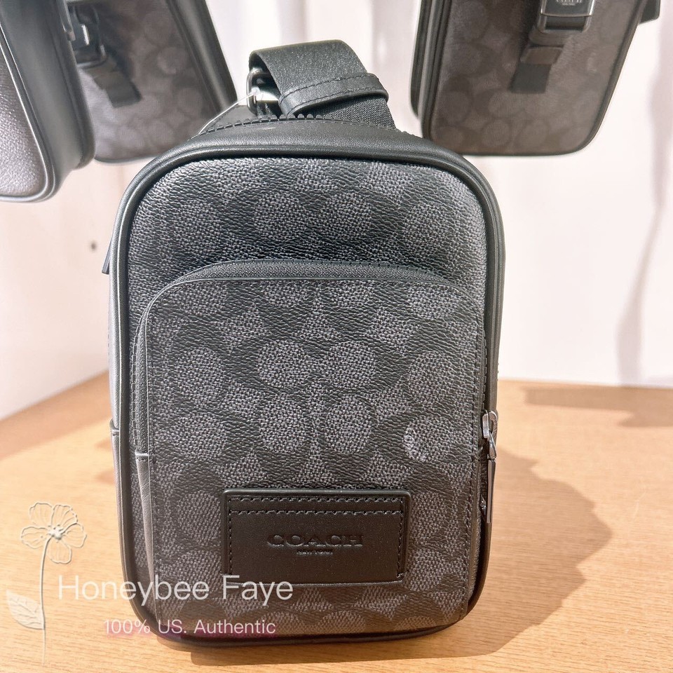 NWT Coach men's Racer Sling Pack CV763/CU252/CX071 | eBay