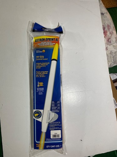 Estes Flying Model Rocket Astron Sprint XL #7224 Sealed NM Rocketry | eBay