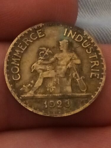 1923 FRANCE 50 CENTIMES CHAMBERS DE COMMERCE French coin Free UK POST ...