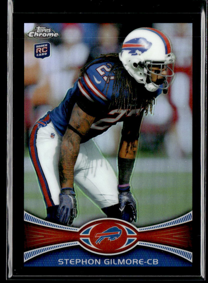 2012 Topps Chrome #26 Stephon Gilmore Black Refractor /299 | eBay