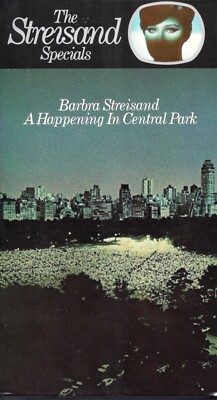BARBRA STREISAND A HAPPENING IN CENTRAL PARK VHS (1987) | eBay