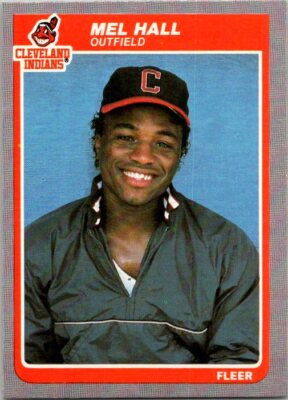 1985 Fleer Baseball 449 Mel Hall | eBay