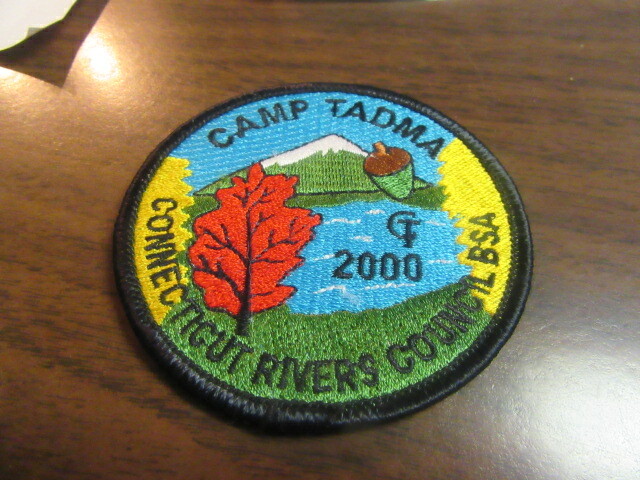 Camp Tadma 2000 Connecticut Rivers Council Pocket Patch CP3 | eBay