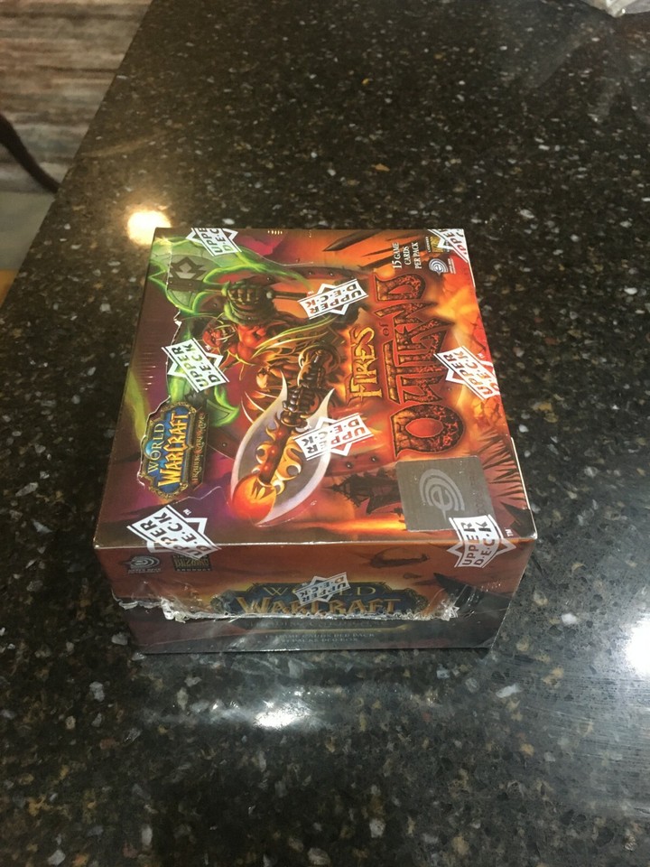 WoWTCG Factory sealed Fires of Outland Booster Box! Set with Spectral ...