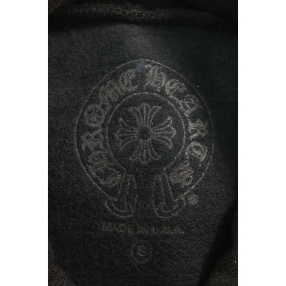 Chrome Hearts SWTSHRT PLVR Back Scroll Label Print Pullover Hoodie Men ...