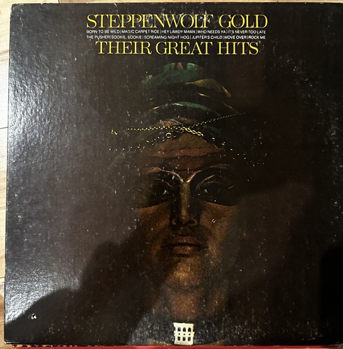 Steppenwolf Gold-Their Greatest Hits Vinyl LP-ABC Dunhill Records 1972 ...