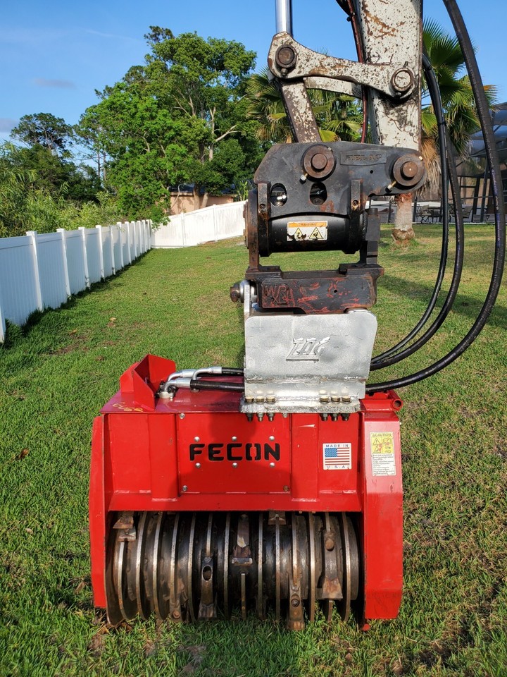 2016 Takeuchi TB290 Cab, A/C, Heat Excavator Fecon Mulcher PowerTilt ...