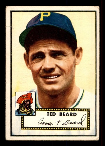1952 Topps Baseball #150 Ted Beard VG *g1 | eBay