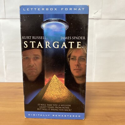 Stargate:VHS 1994,Letterboxed WS Edition:Kurt Russell, VIDCAPS TESTED ...