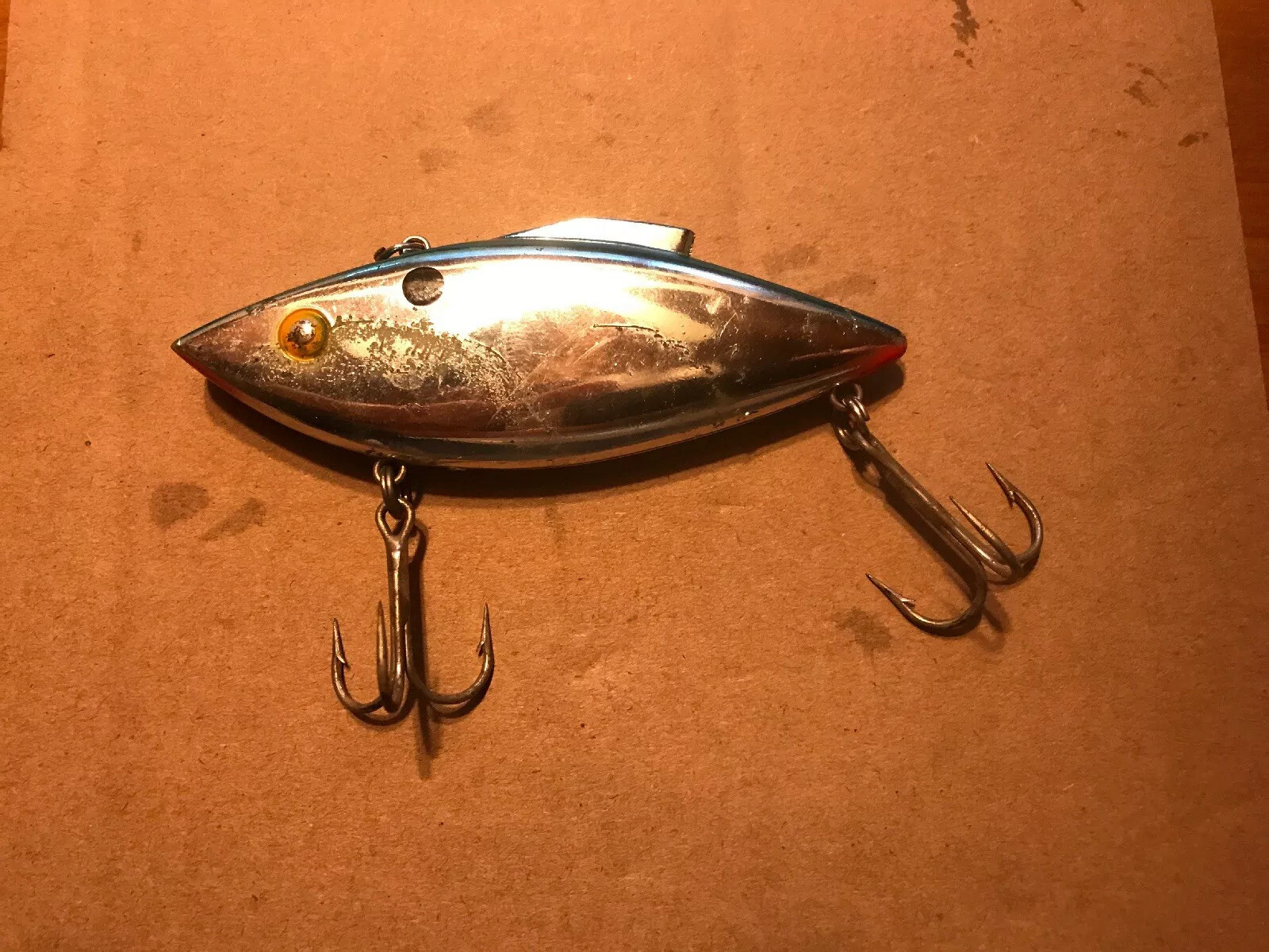 LIPLESS Bass 4” Bill Lewis Rat L Trap Rattle Trap FISHING Lure Silver ...