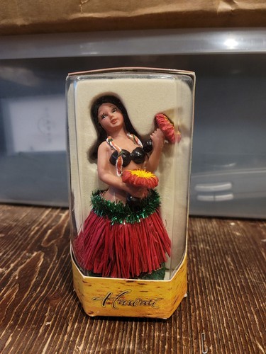 Hawaii Hula Girl Doll Dashboard Dancer Nodder - Hawaii Chiefly Co New ...