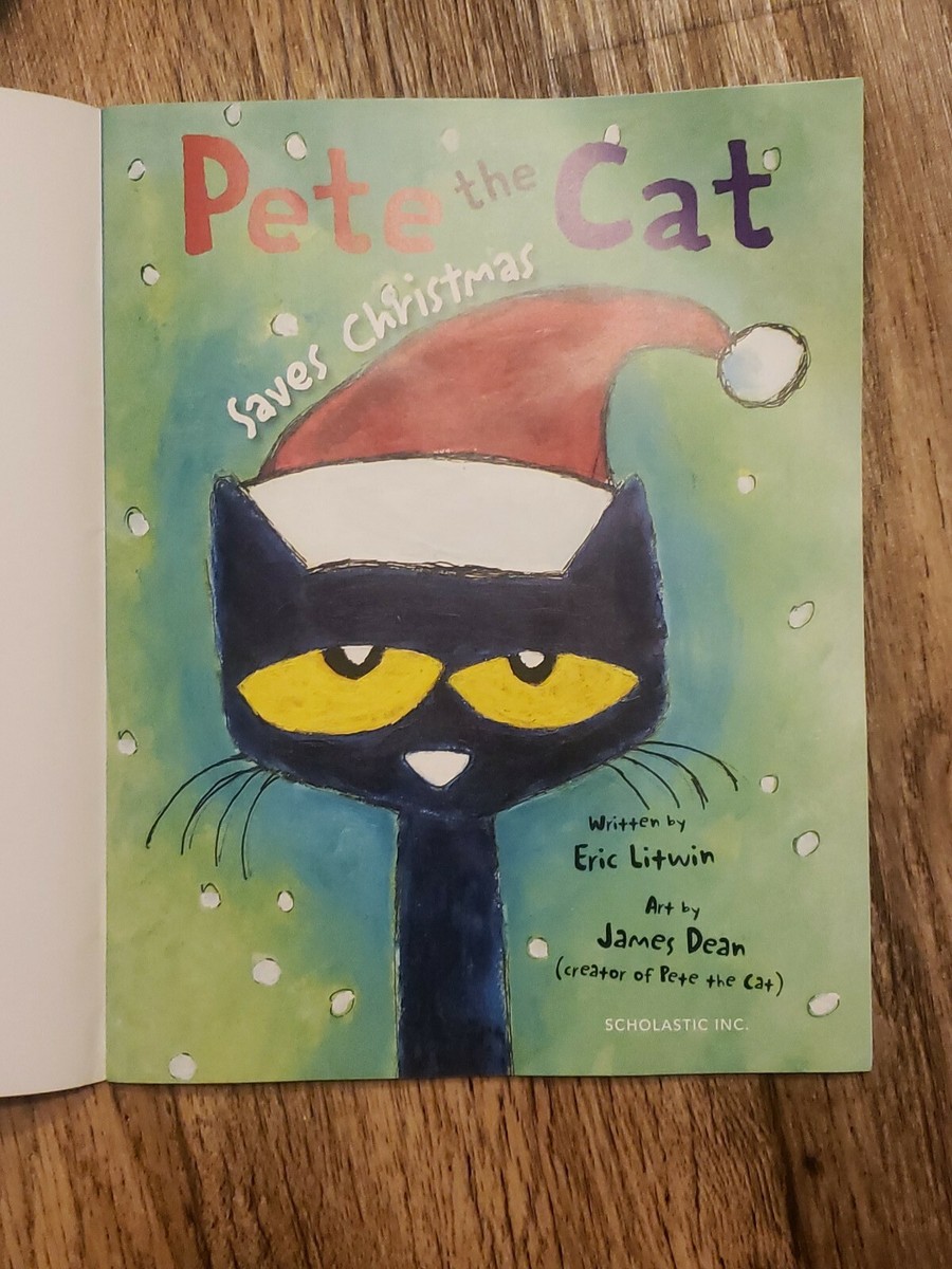 Pete The Cat Saves Christmas Clipart Pete The Cat Saves Christmas