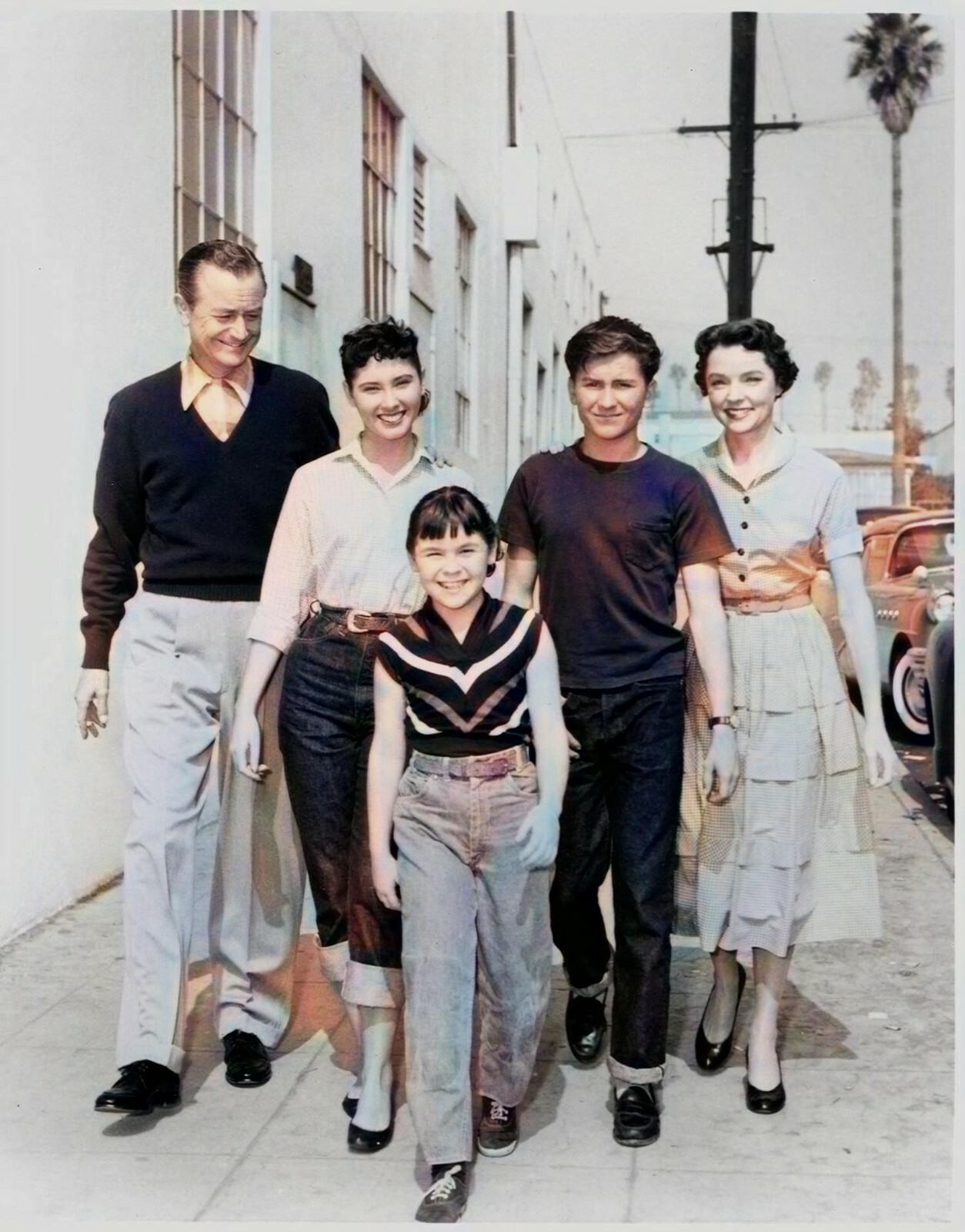 RARE COLOR STILL TVs FATHER KNOWS BEST #2 OFF CAMERA CAST | eBay