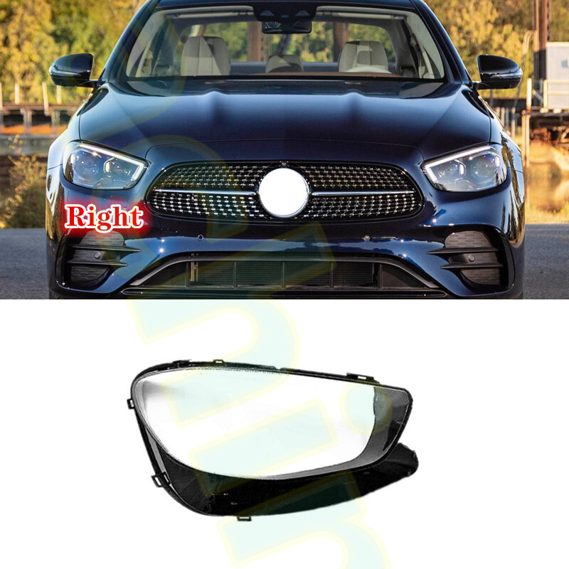 For Mercedes W213/W238 E 2021-2022 Right Side Headlight Lens Cover ...