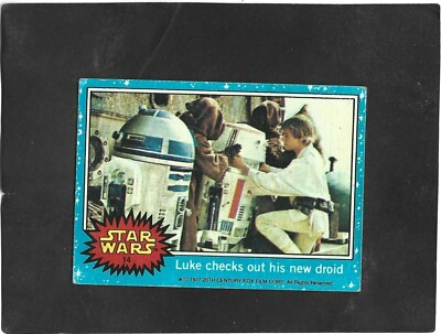 1977 Topps Star Wars # 14 Luke Checks Out | eBay