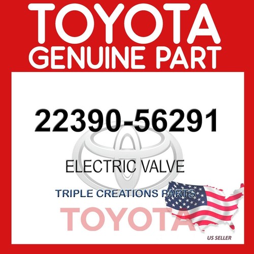 22390-56291 GENUINE OEM TOYOTA SOLENOID ASSY, FUEL CUT 2239056291 | eBay