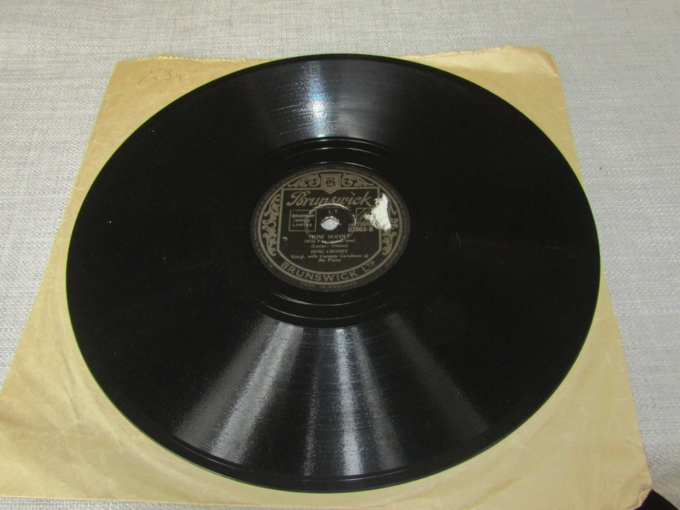 1947 Bing Crosby You Do / How Soon 10" Shellac 78 rpm Record Brunswick ...